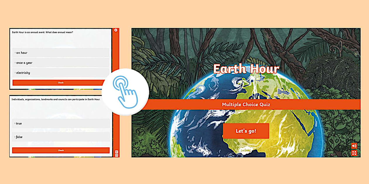 Earth Hour Quiz (teacher made) - Twinkl