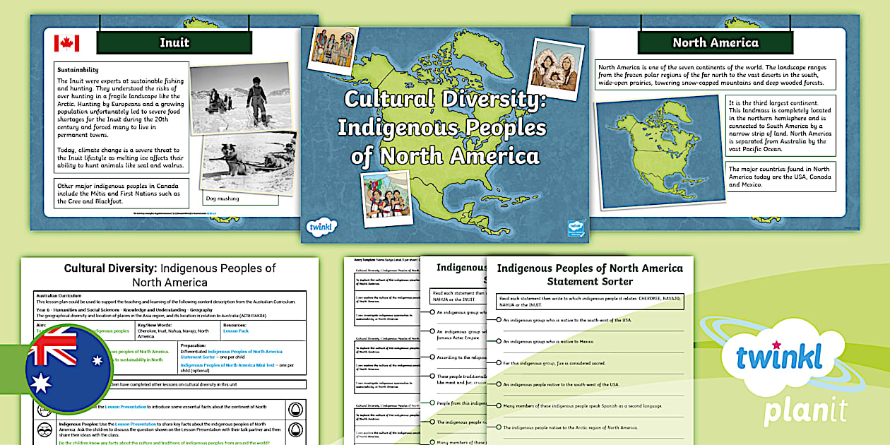 Year 6 HASS Cultural Diversity Lesson 2 North America