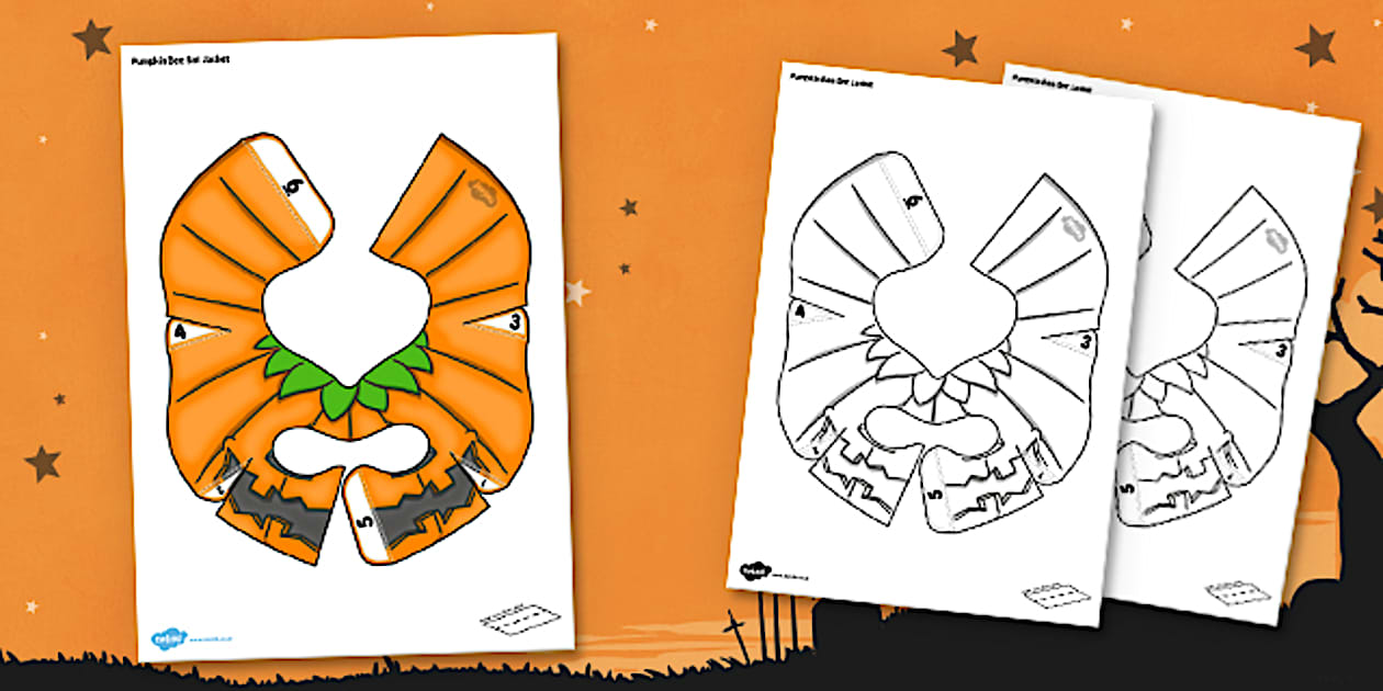 Halloween Pumpkin Bee Bot Jacket (l'enseignant a fait)
