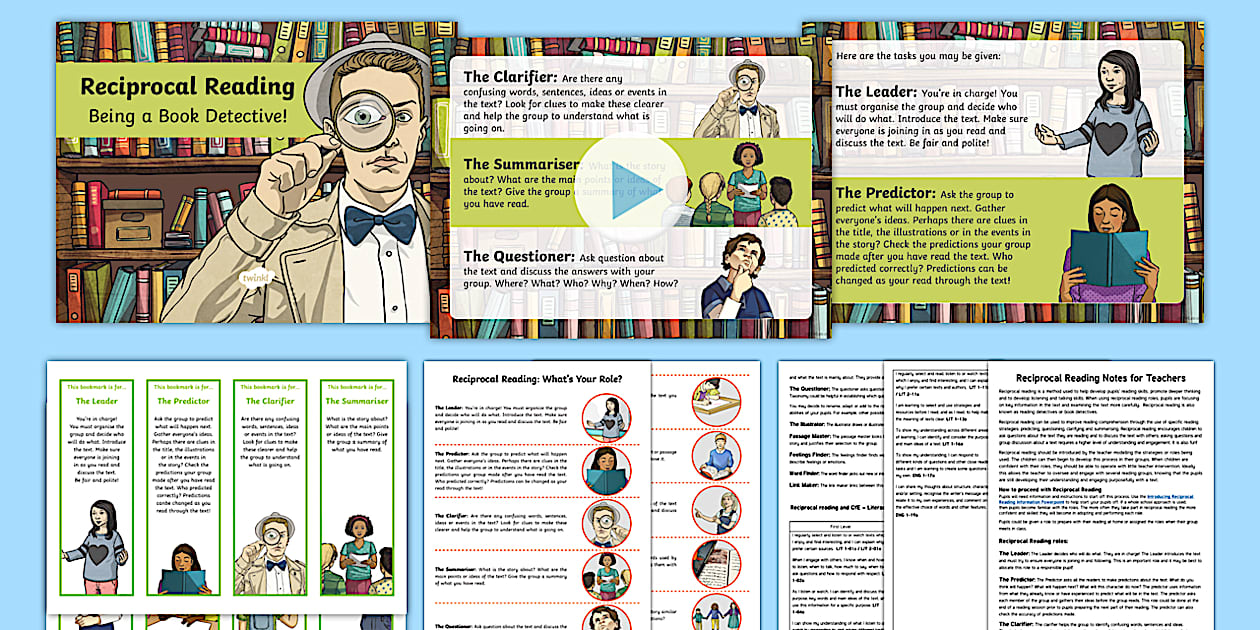 Reciprocal Reading Resources - KS2 Teaching Pack - Twinkl