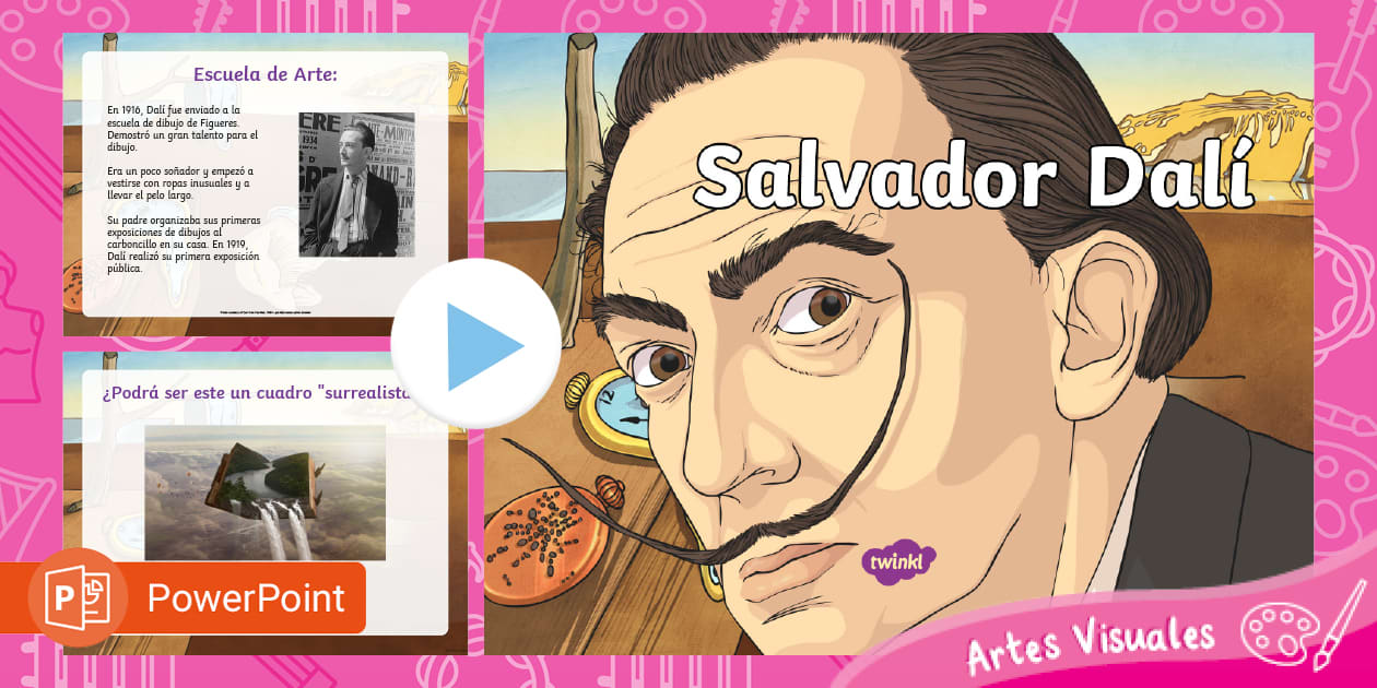 PowerPoint | PPT | Todo Sobre | Salvador Dalí | - Twinkl