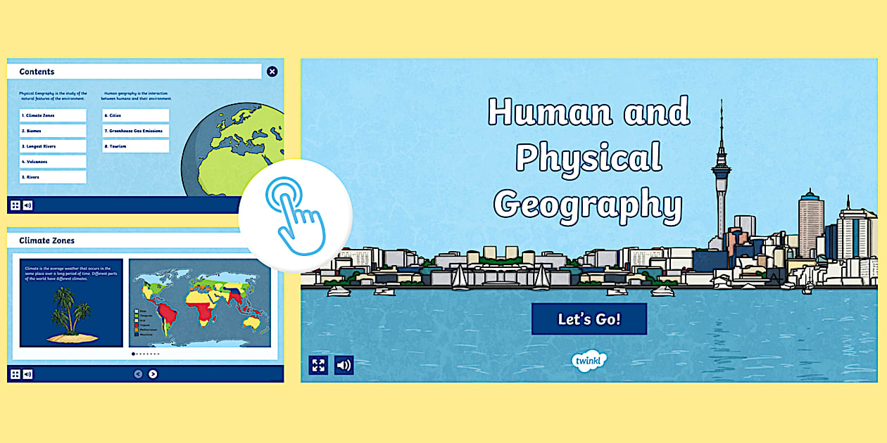 Human and Physical Geography eBook | Twinkl Go! - Twinkl