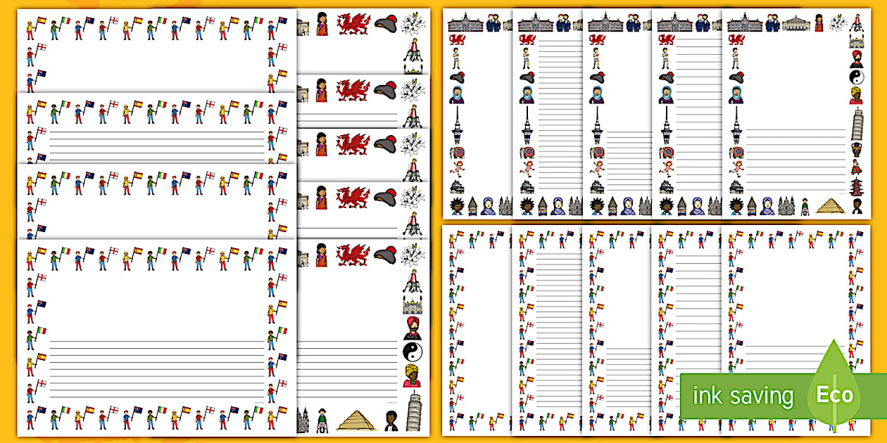 Harmony Week Border Templates | Harmony Day | Twinkl