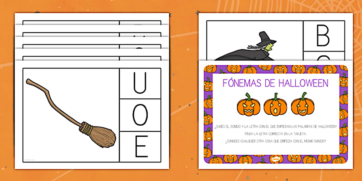 Halloween primeros sonidos - Twinkl