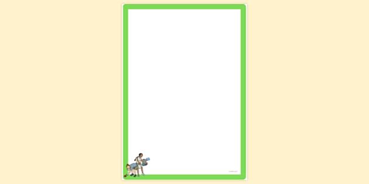 Sorry Bump Page Border | Page Borders | Twinkl - Twinkl