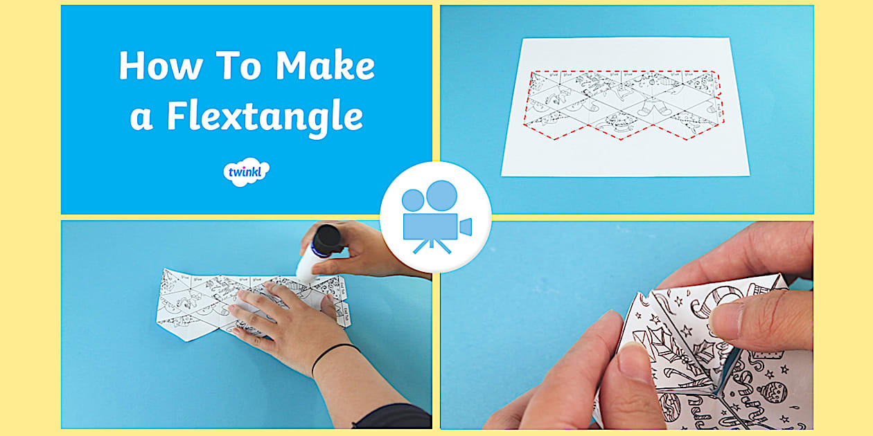 How to Make a Flextangle Video (teacher made) - Twinkl
