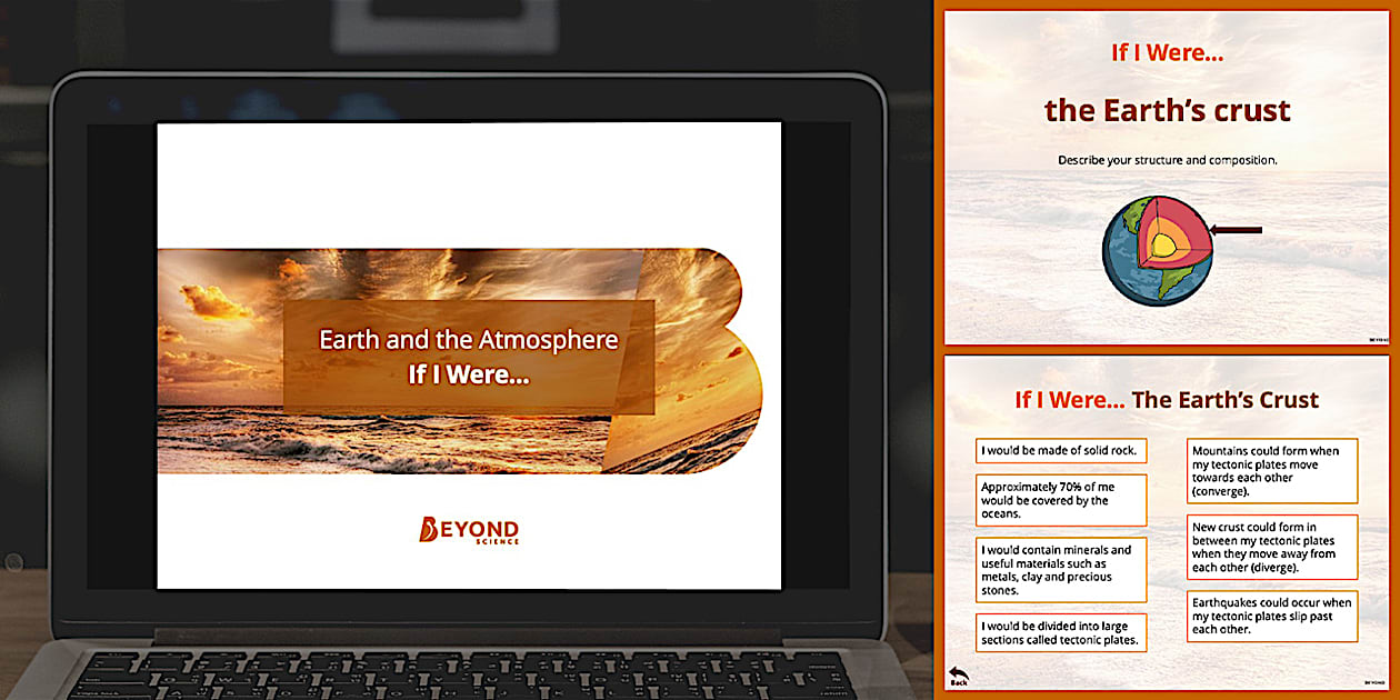 KS3 Earth and Atmosphere If I were... PowerPoint - Twinkl