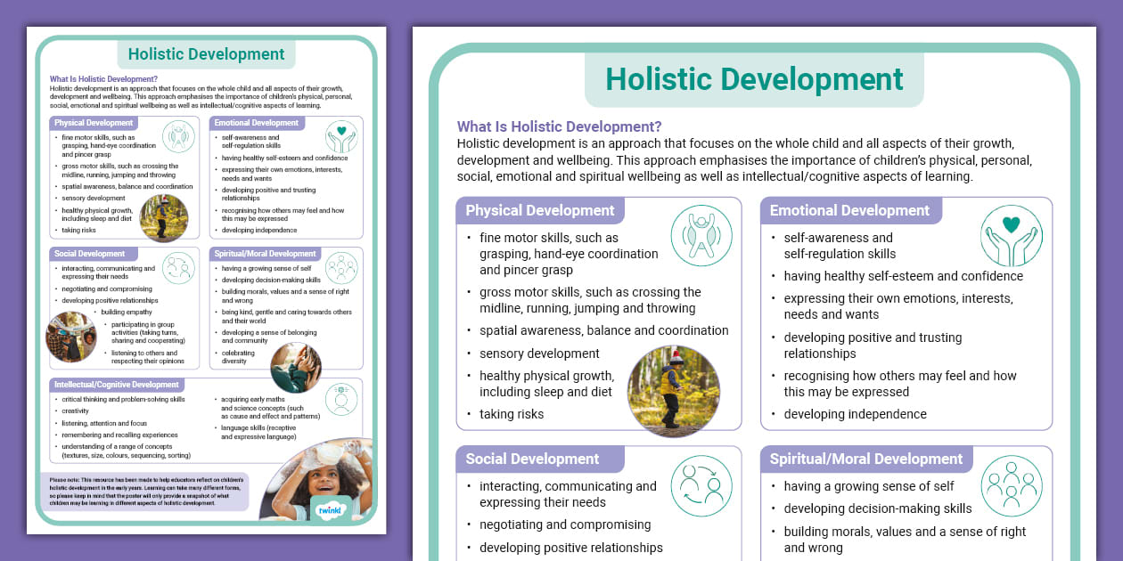 Holistic Development Information Poster | Twinkl - Twinkl