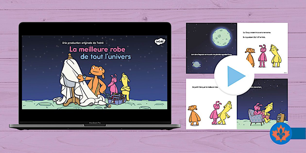 Growth Mindset The Best Dress Ever Story PowerPoint French