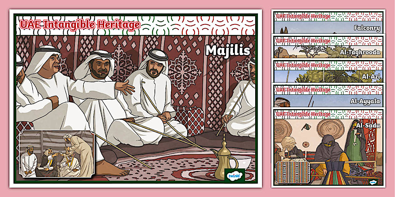 UAE Intangible Heritage – Posters – Cultural Studies
