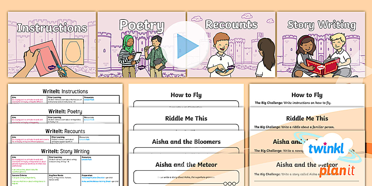 Superheroes: Aisha, the Superhero Princess Y2 WriteIt Writing Assessment