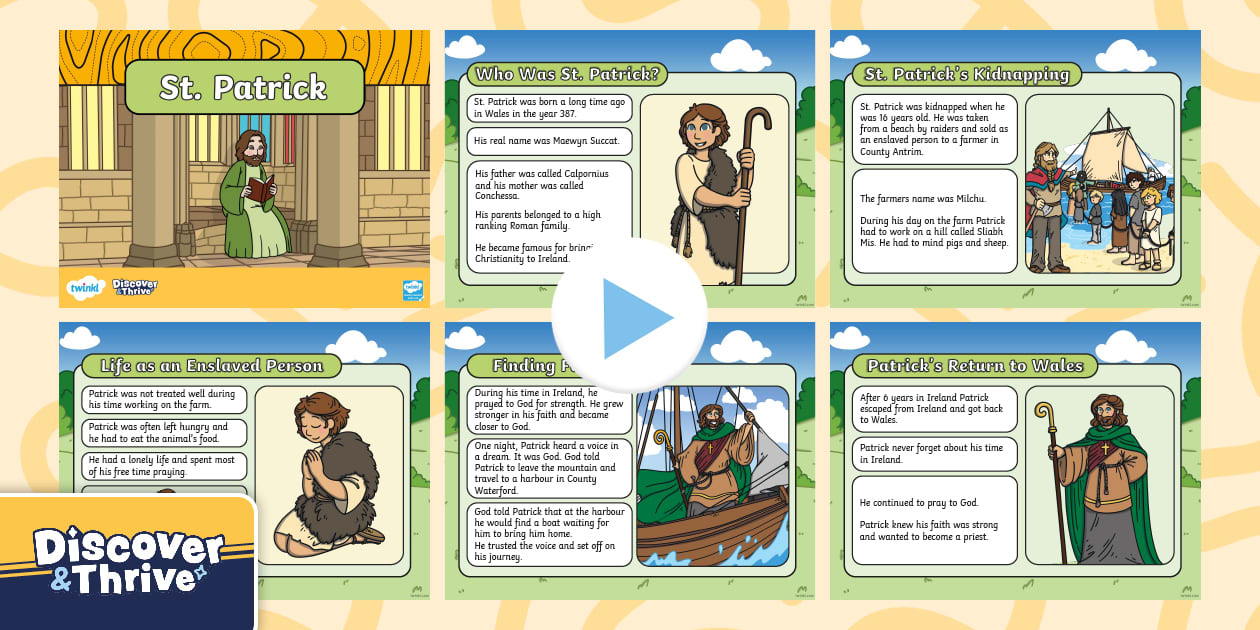St. Patrick PowerPoint Social and Environmental Curriculum