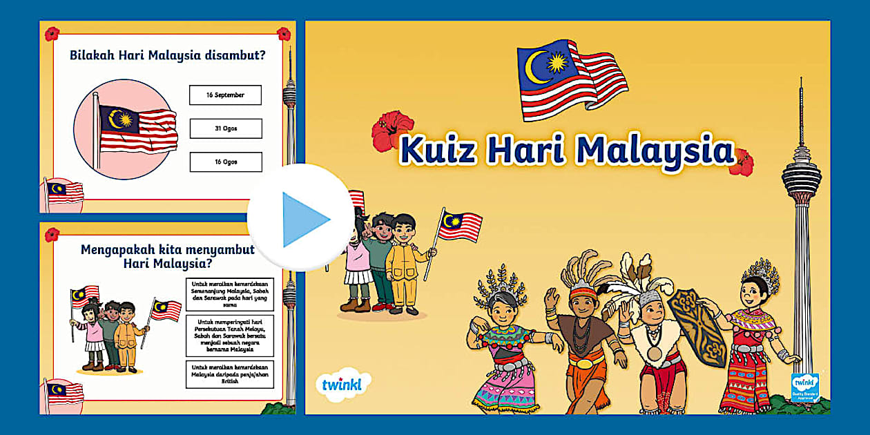 Kuiz Hari Malaysia PowerPoint (teacher made) - Twinkl