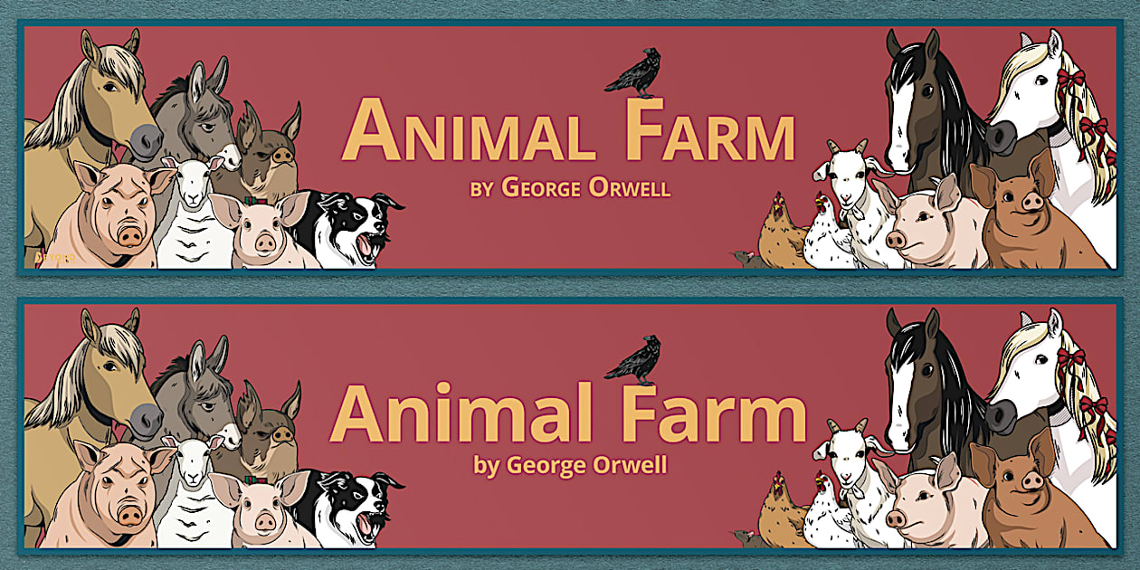 Animal Farm Display Banner | Animal Farm | Beyond English