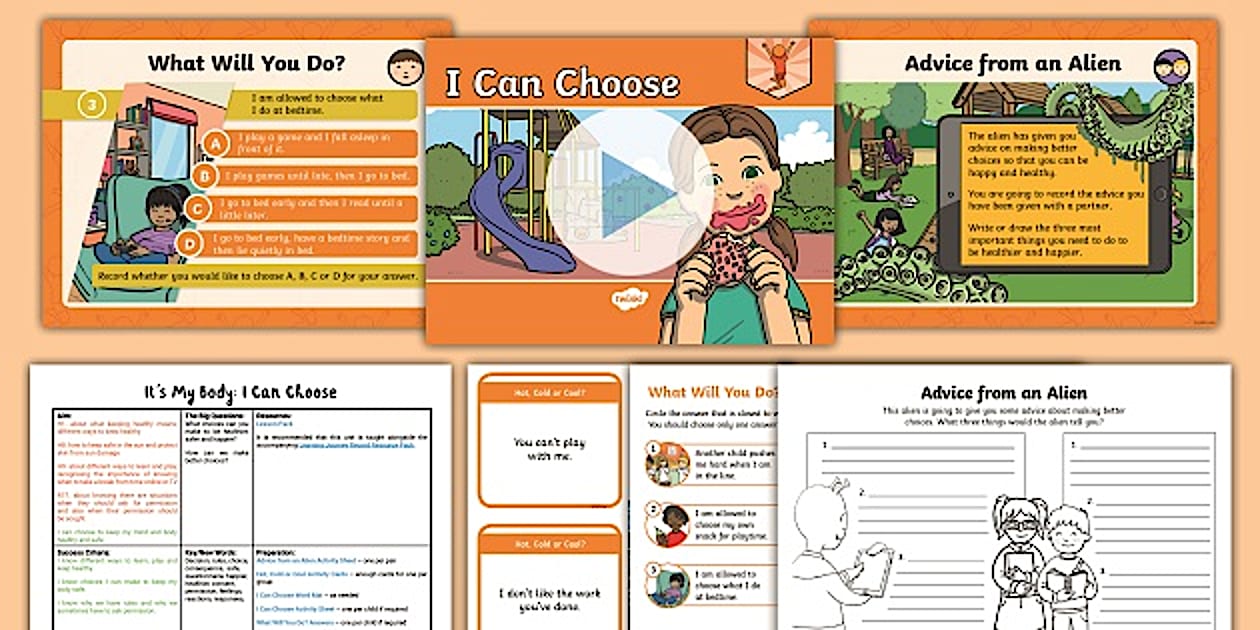 PSHE: KS1 It's My Body - Lesson Pack 6 (teacher made)
