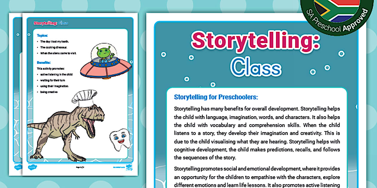 Social Skills: Storytelling – Class | Preschool | Twinkl ZA