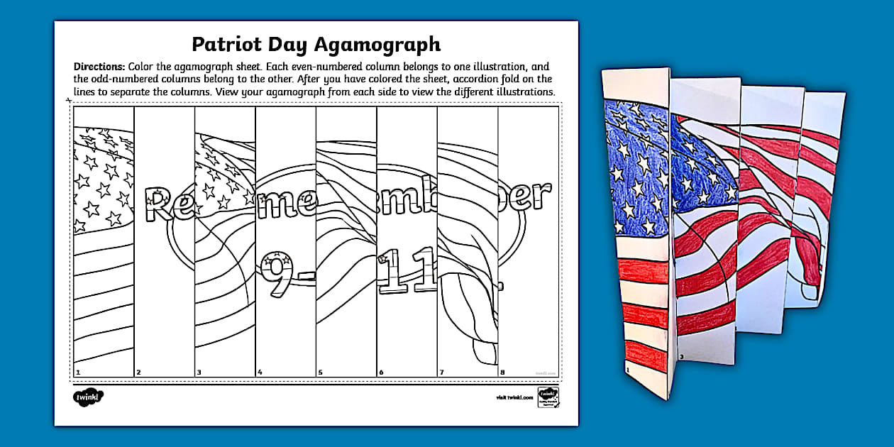 Fun Patriot Day Craft for 6th-8th Grade | Twinkl USA