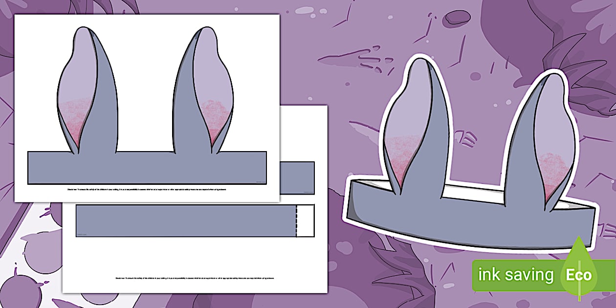 Easter Bilby Ears Headband | Craft Activity | Twinkl