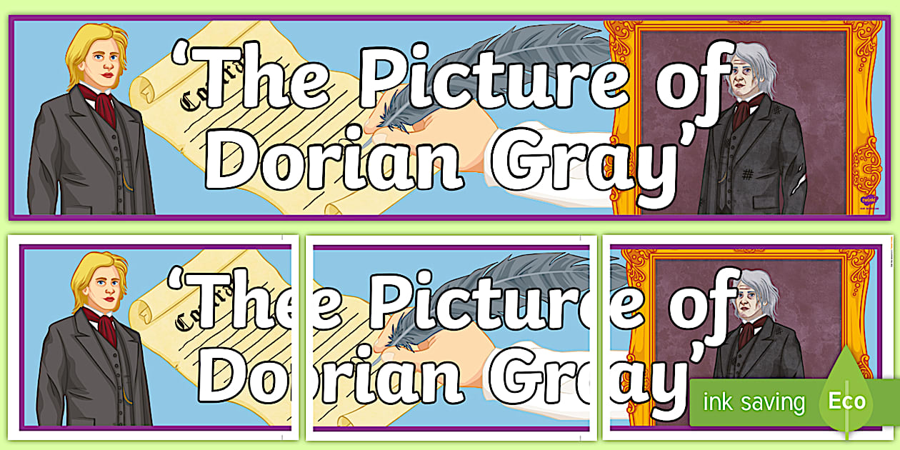 'The Picture of Dorian Gray' Display Banner (teacher made)
