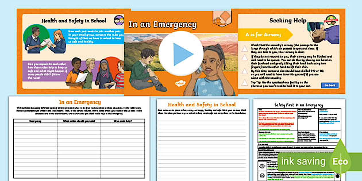 Safety First: Emergency Lesson Plan | Twinkl PSHE - Twinkl