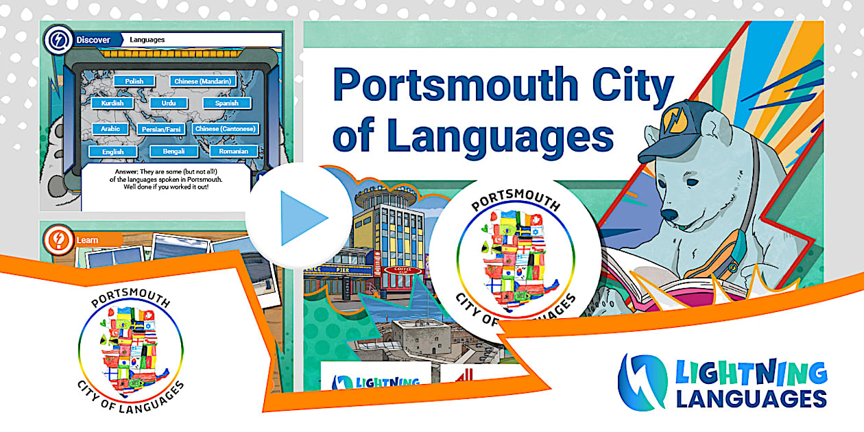 👉 Portsmouth City of Languages: Multilingual PowerPoint