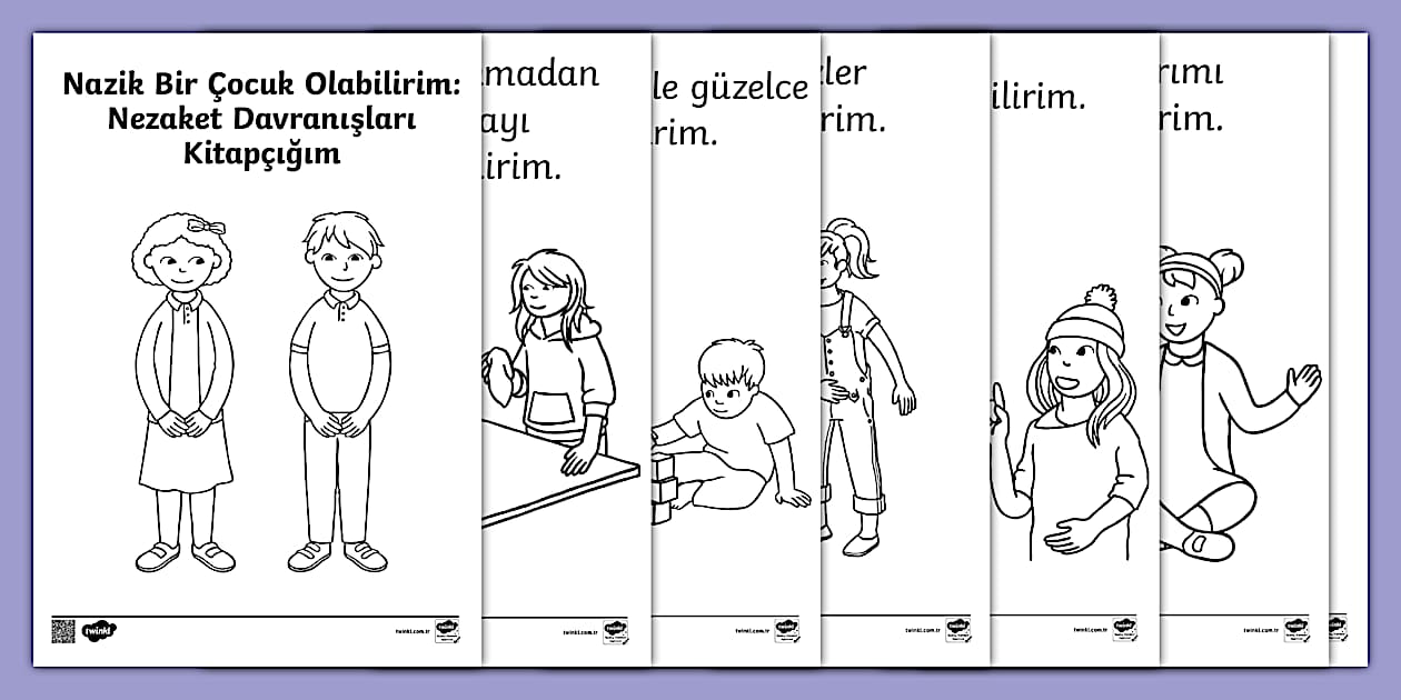 Nezaket Davranışları Kitapçığı-Twinkl