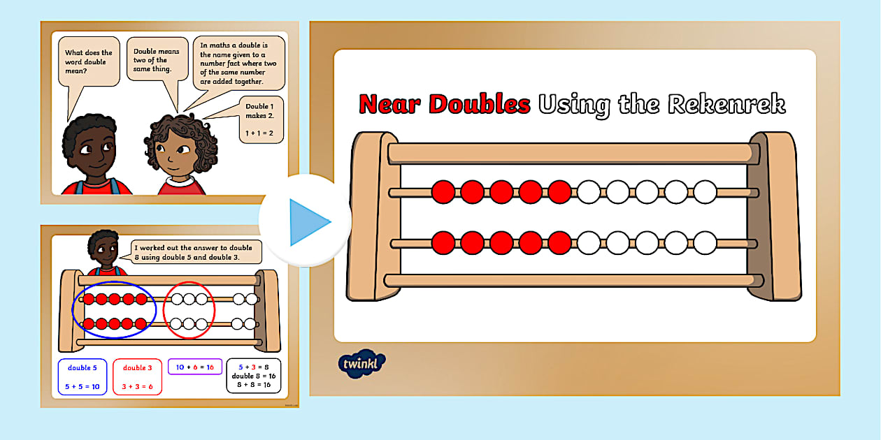 👉 KS1 Near Doubles PowerPoint (teacher made) - Twinkl
