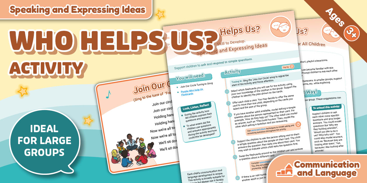 EYFS Communication & Language: Asking & Answering Questions