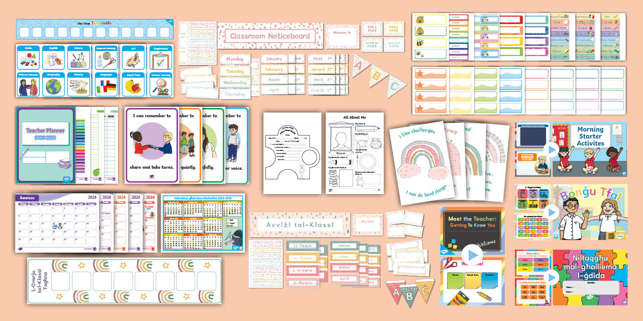 Pakkett ta' Riżorsi: L-Essenzjali għall-Għalliema