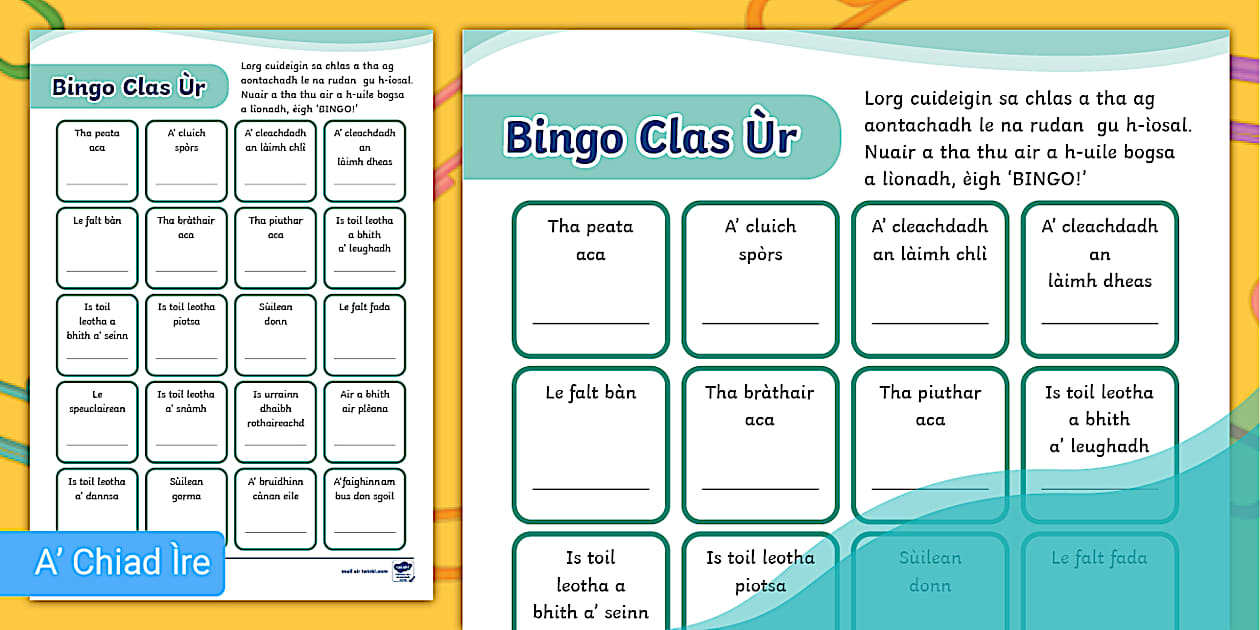 Geama Bingo Clas Ùr