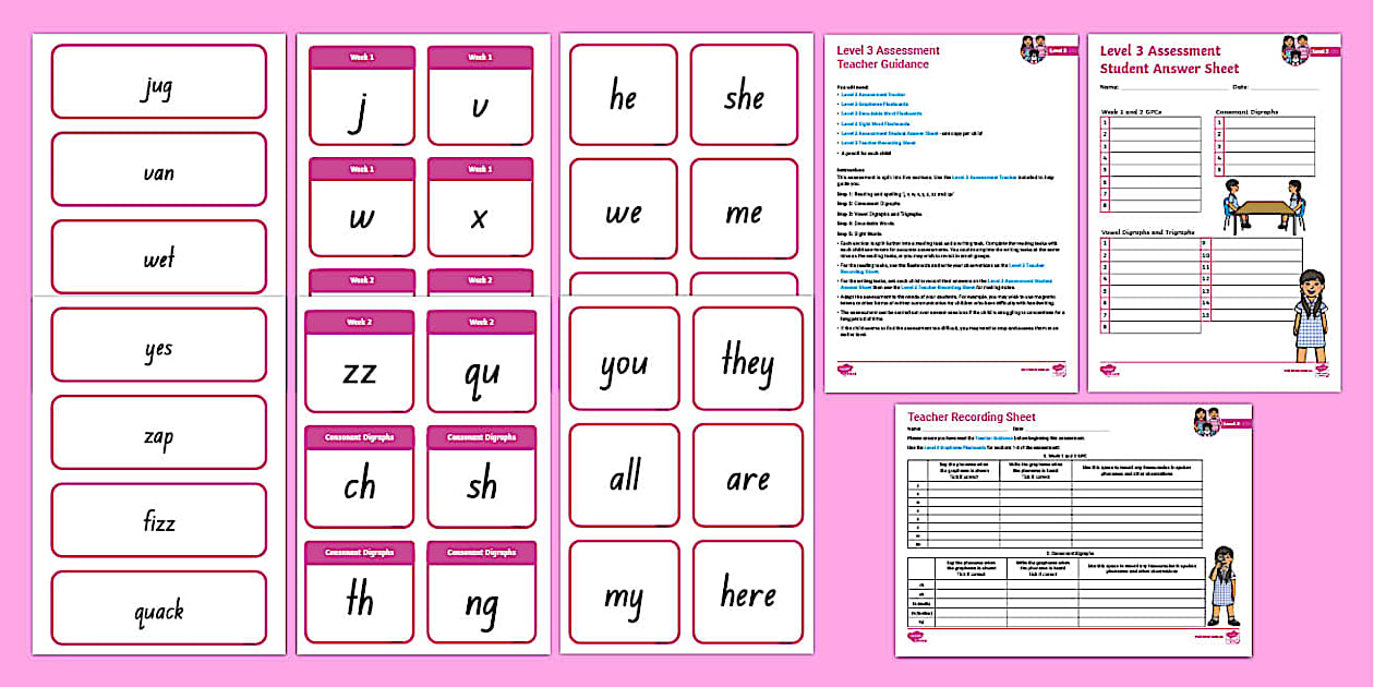 Level 3 Assessment Pack (teacher made) - Twinkl