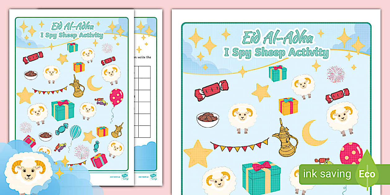 Eid Al-Adha I Spy Sheep Activity (teacher made) - Twinkl