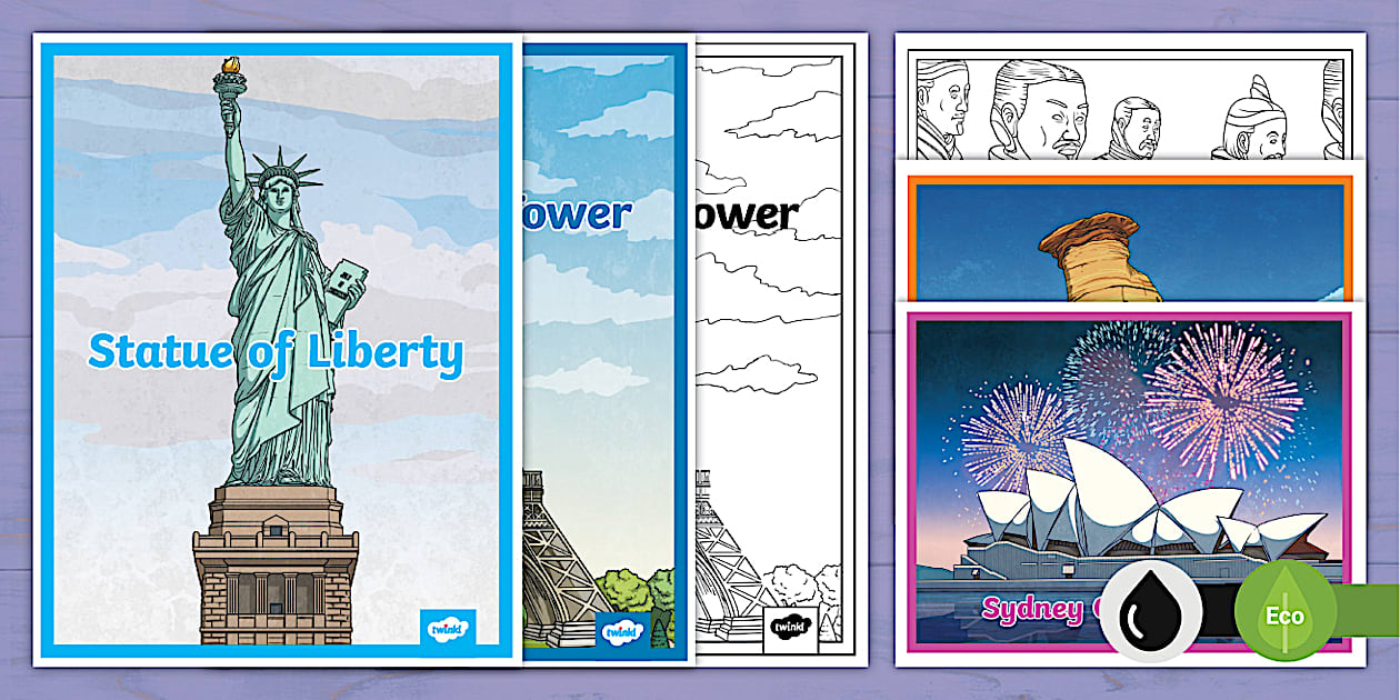 World Heritage Day: Monument Posters