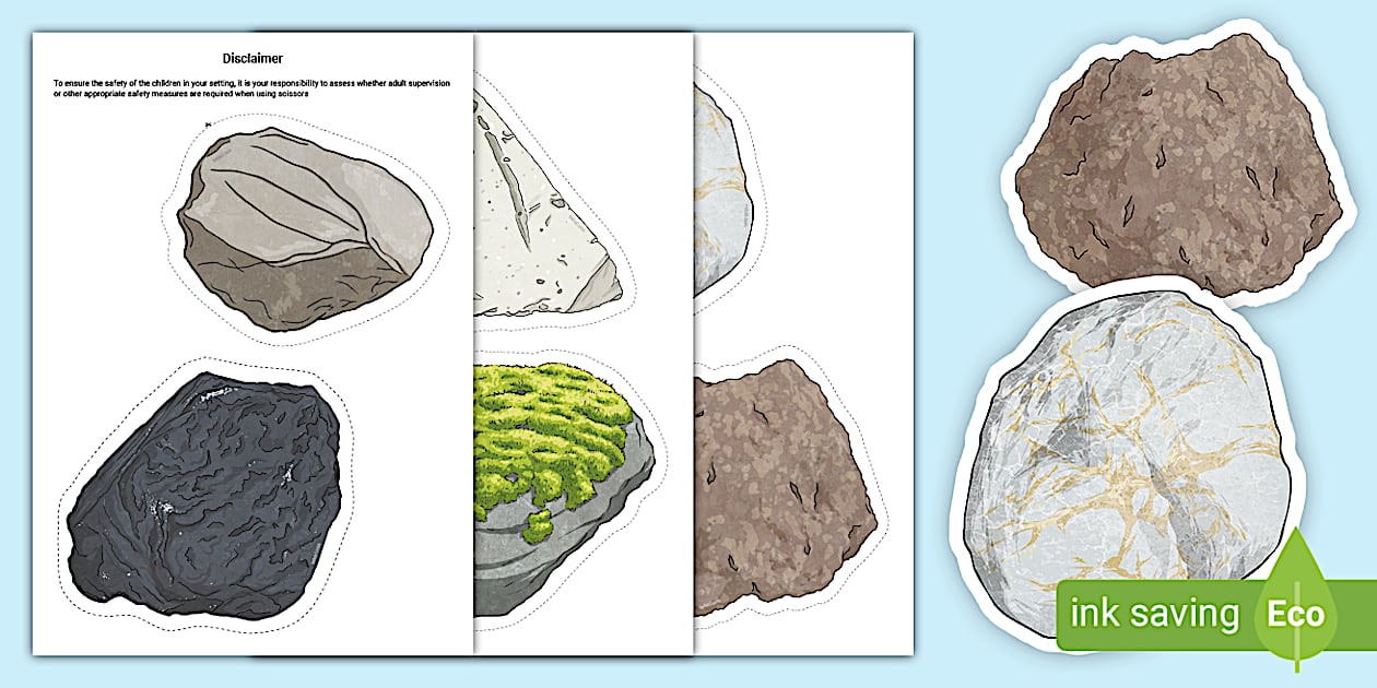 KS2 Rocks Display Cutouts (teacher made) - Twinkl