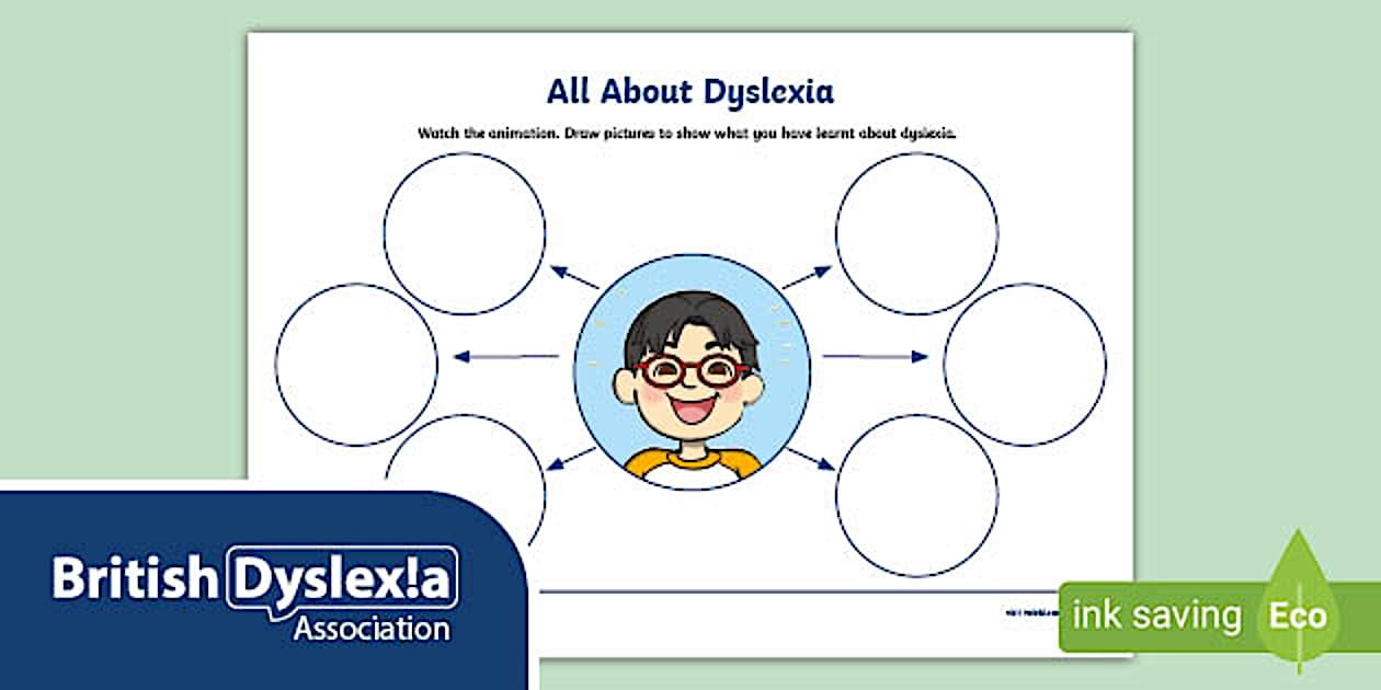 FREE! - KS1 All about Dyslexia Worksheet - Twinkl