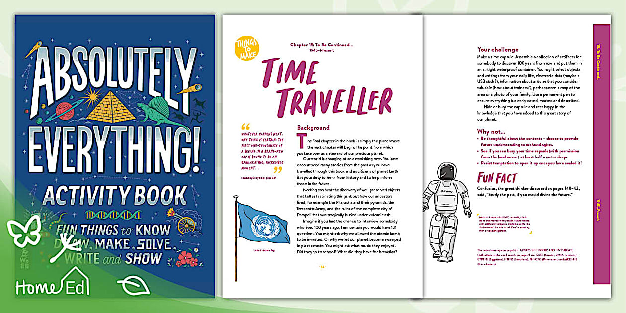 Absolutely Everything Activity Book - Chapter 15