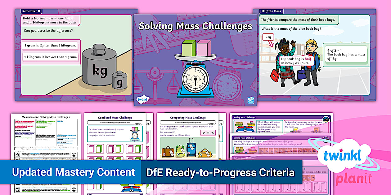 👉 Y2 Planit Maths Mass Lesson 4 (teacher made) - Twinkl