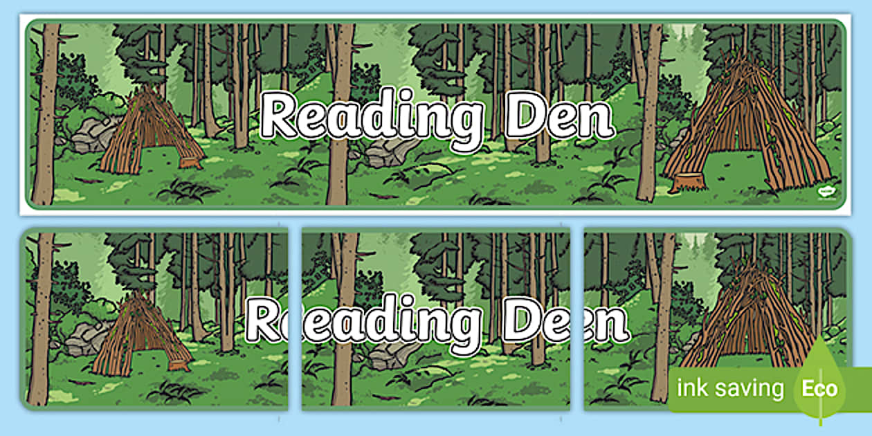 KS1 Reading Den Display Banner (teacher made) - Twinkl