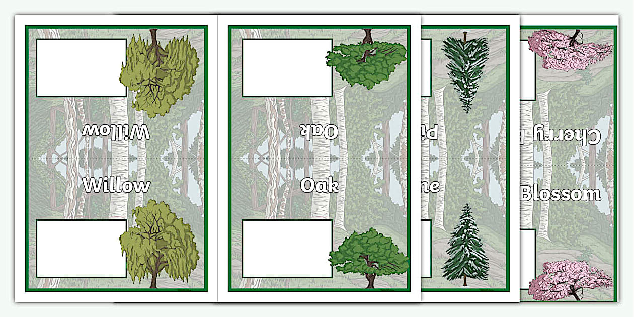 Tree-Themed Table Name Signs (teacher made) - Twinkl