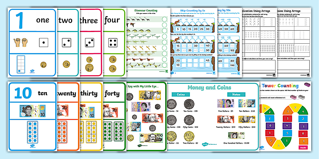Teacher Aide Maths Toolkit for Older Learners (teacher made)