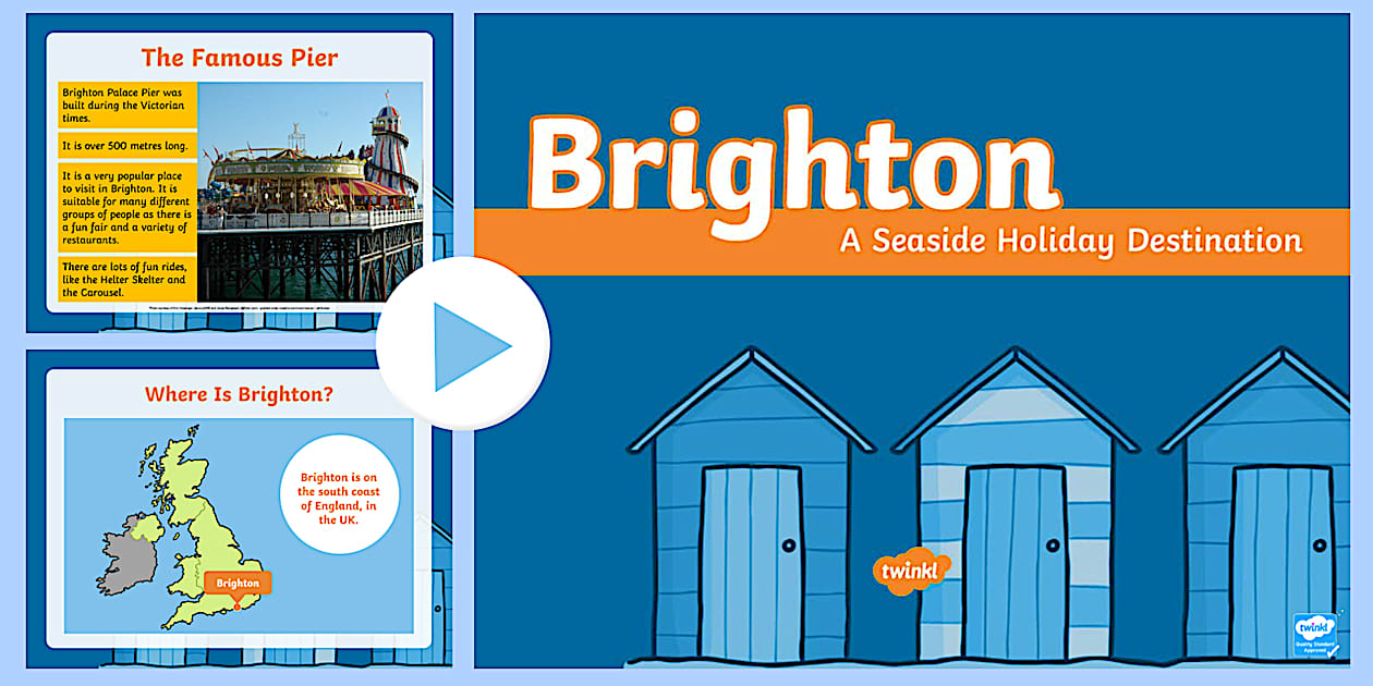 KS1 Brighton Information PowerPoint - Twinkl