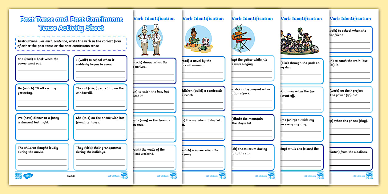 Practicing the Past and Past Continuous Tense (teacher made)