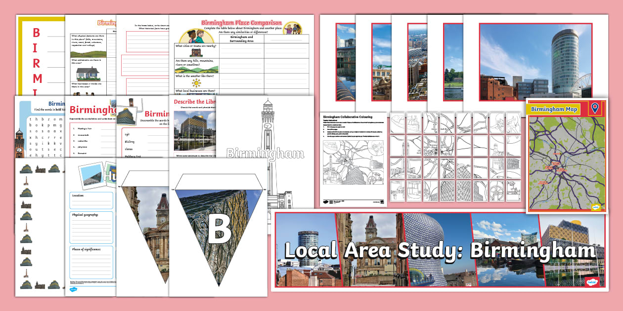 Birmingham Activity and Display Starter Pack - Twinkl