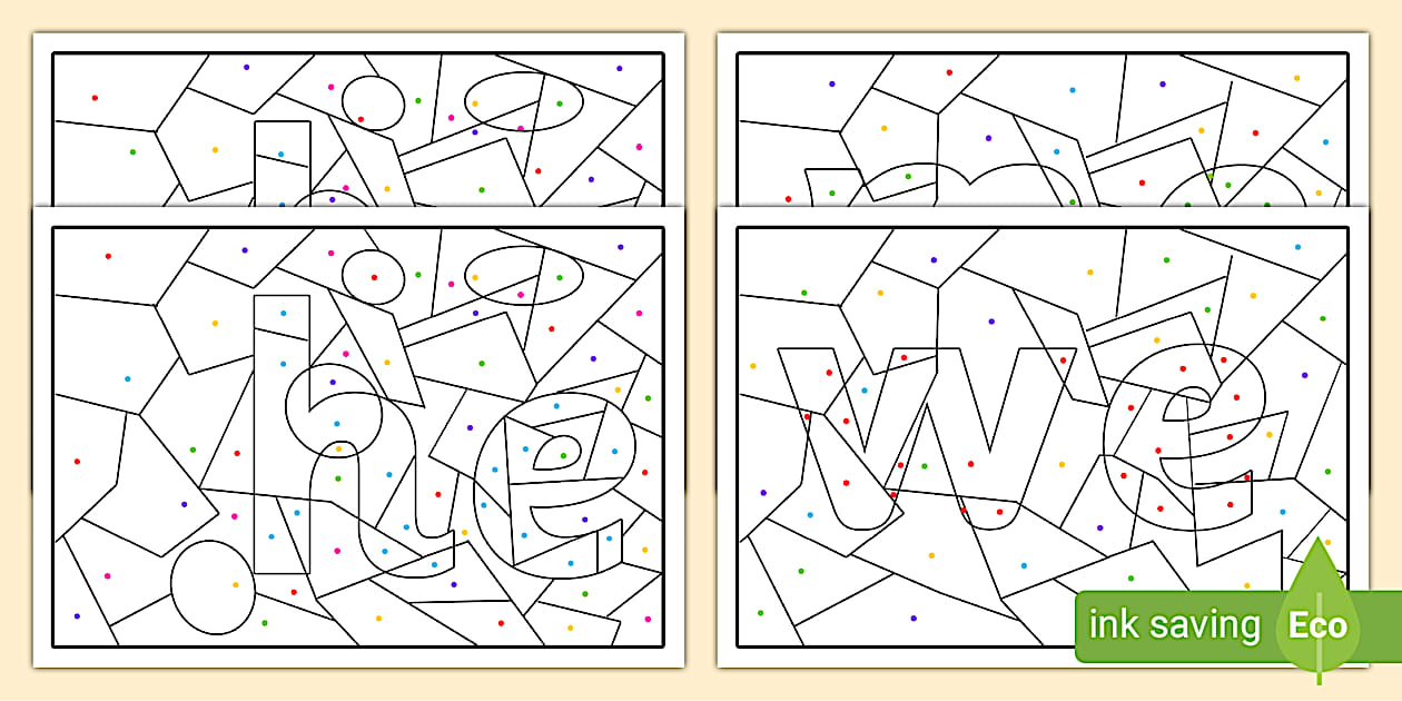 Colour Code Phase 3 Tricky Words (teacher made) - Twinkl