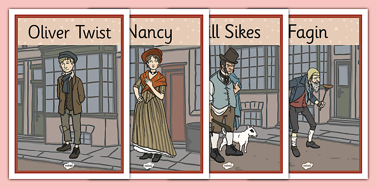 Oliver Twist Display Posters - Literacy - Charles Dickens