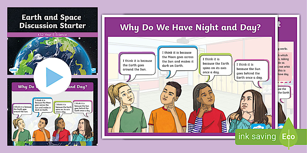 KS2 Year 5 Earth and Space Science Discussion Starter