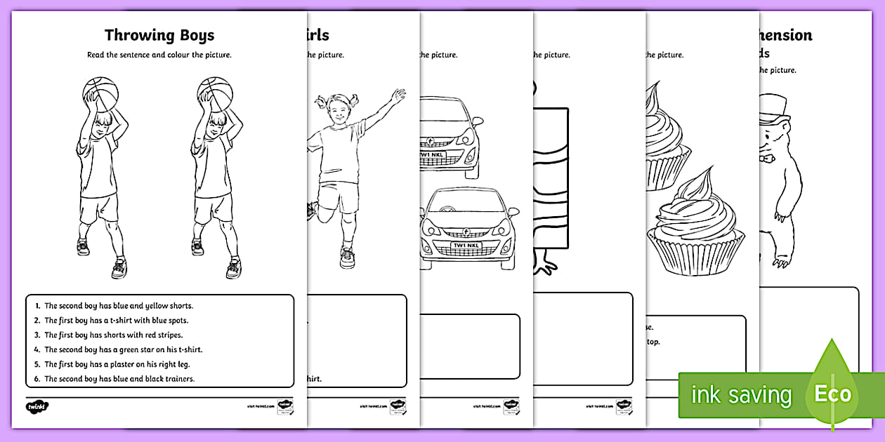 4 Keywords | EAL Reading Comprehension | Inclusion | Twinkl