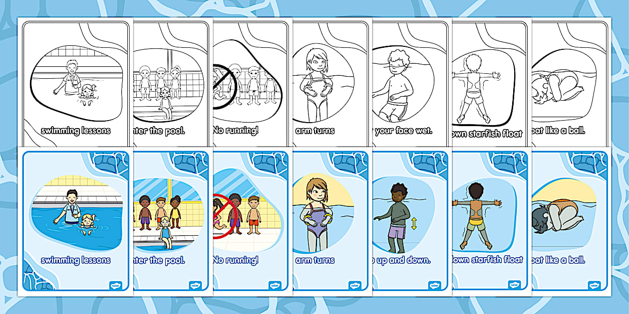 Swimming Pool Rules Sign | Swimming Posters for Kids