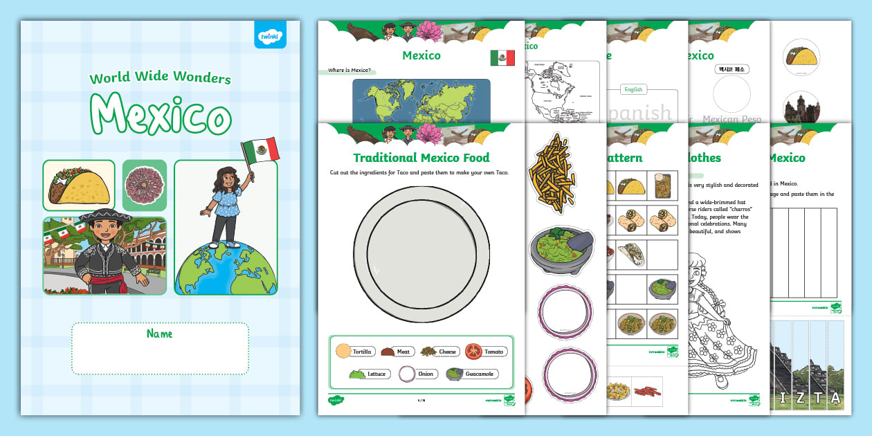 [초등영어 방학특강] 지구촌 탐험대: 멕시코 World Wide Wonders: Mexico