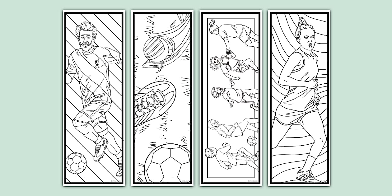 Footy Colours Day Bookmarks